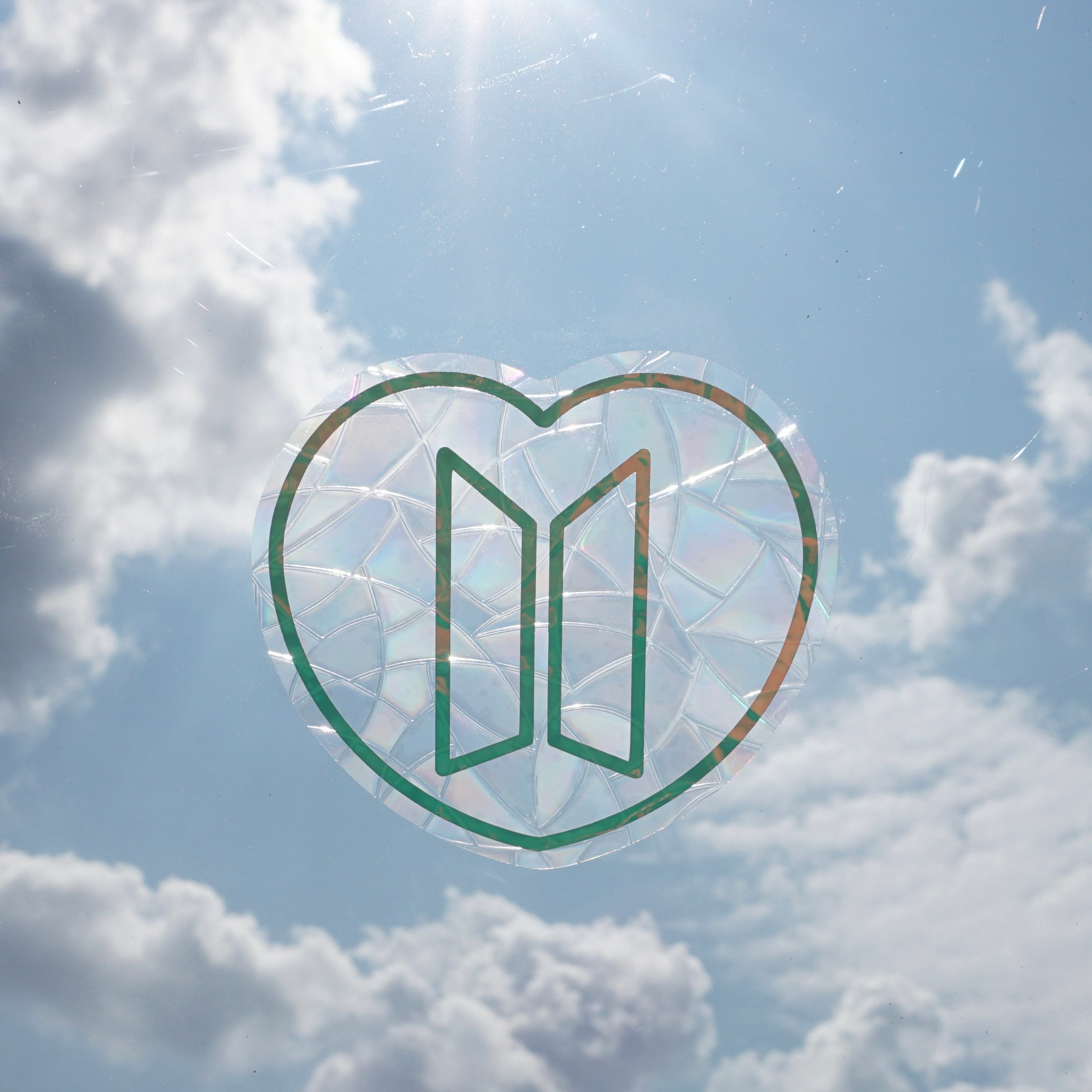 BTS Suncatcher | K-POP Suncatcher | Window Sticker | Sticker | Rainbows ...