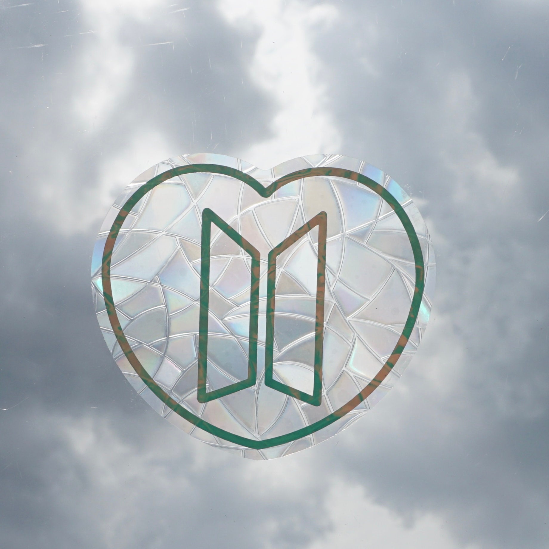 BTS Suncatcher | K-POP Suncatcher | Window Sticker | Sticker | Rainbows ...