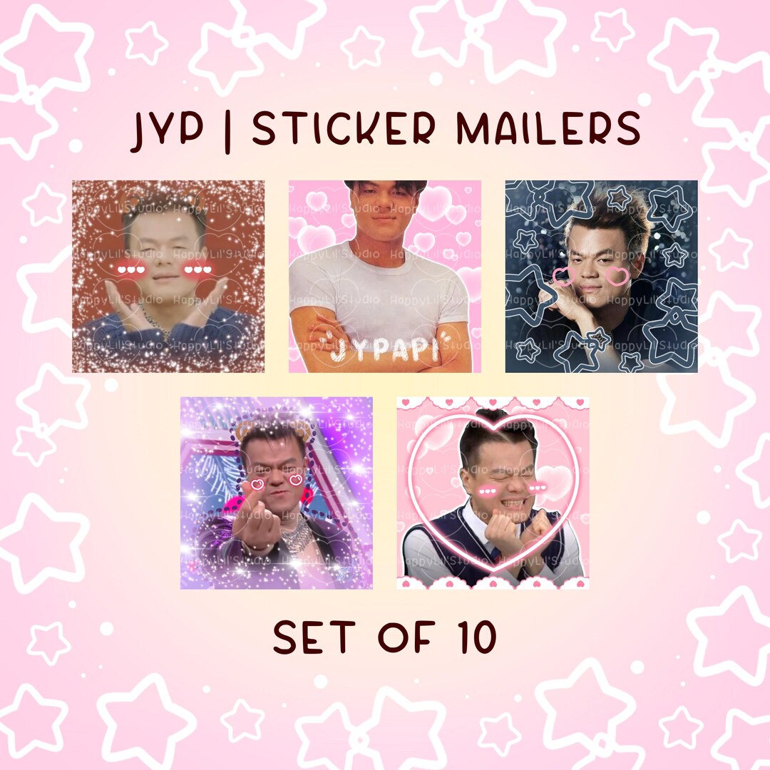 JYP | Kpop Mail Stickers | Happy Mail Stickers | Kpop Stickers | Kpop ...