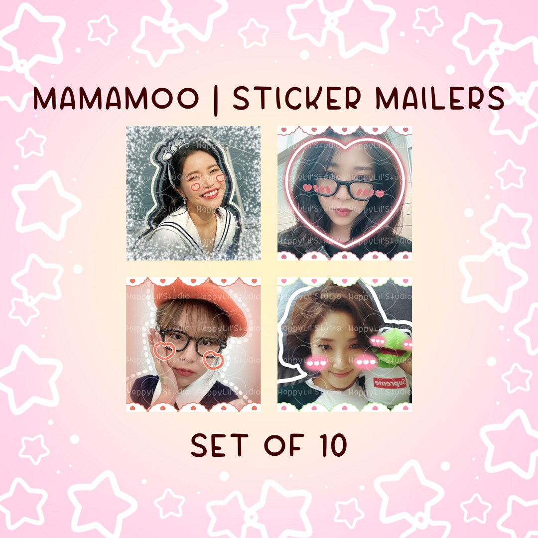MAMAMOO | Kpop Mail Stickers | Happy Mail Stickers | Kpop Stickers ...