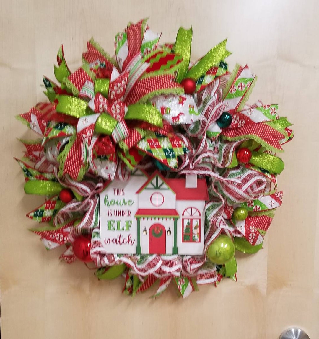 This House is Under Elf Watch! - Etsy