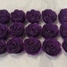 Purple Paper Roses Purple Paper Flowers - Etsy