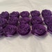 Purple Paper Roses Purple Paper Flowers - Etsy