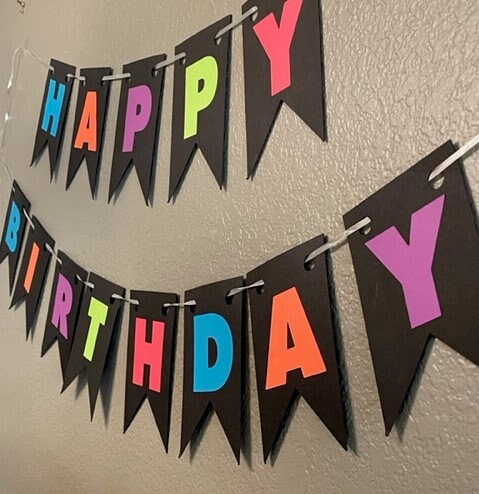 Happy Birthday Banner - Etsy