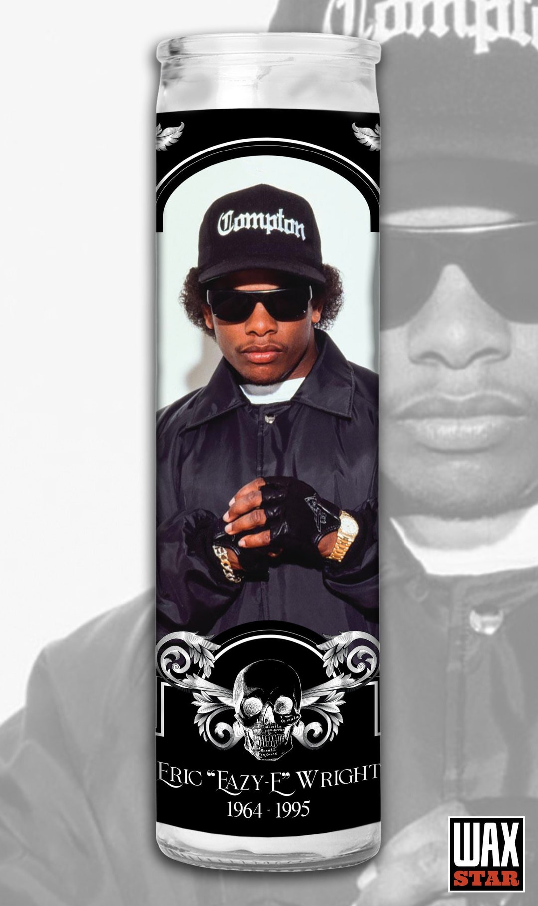 8" Eazy-e Memorial Candle - Etsy