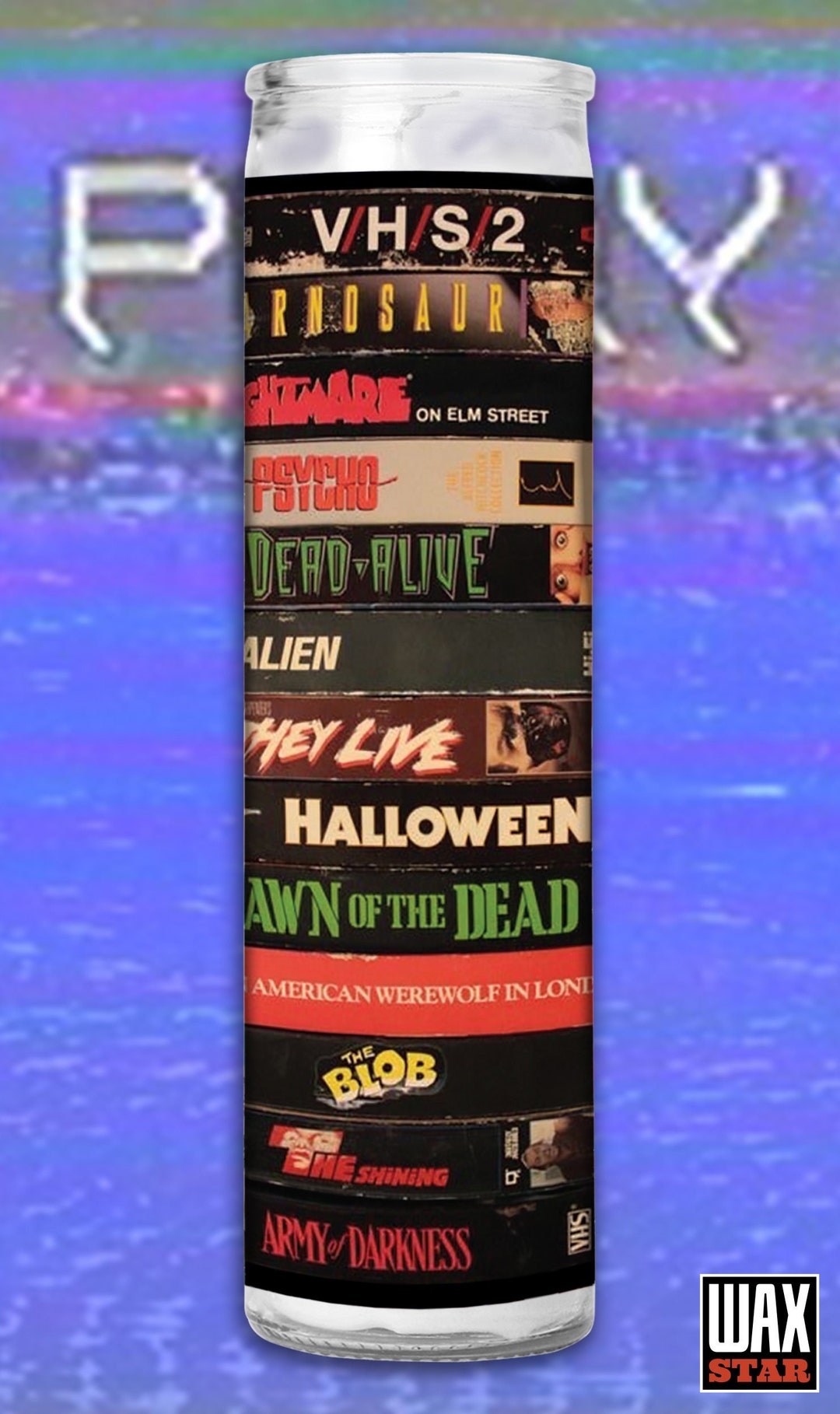 8" VHS Candle - Etsy