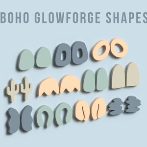 11 Boho-inspired Shapes for Glowforge | SVG and AI Files, Ideal for ...