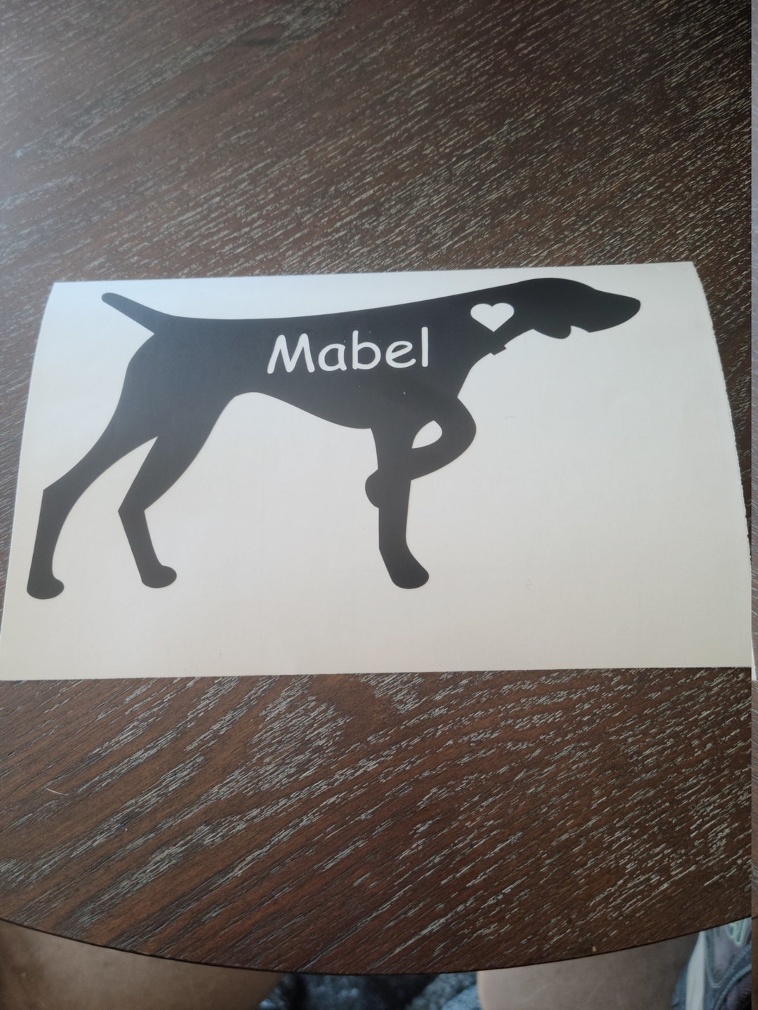 GSP Silhouette Decal | GSP Sticker | Dog Lover | German Shorthair ...