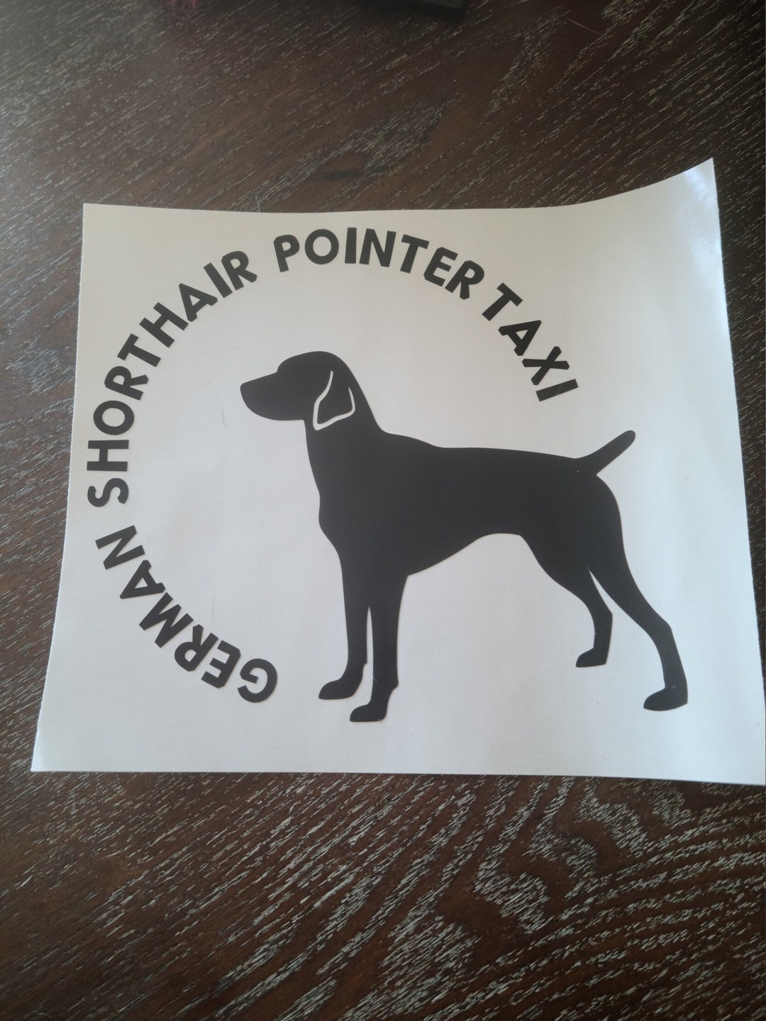 GSP Decal GSP Taxi German Shorthair Pointer Dog Lover Hunting - Etsy