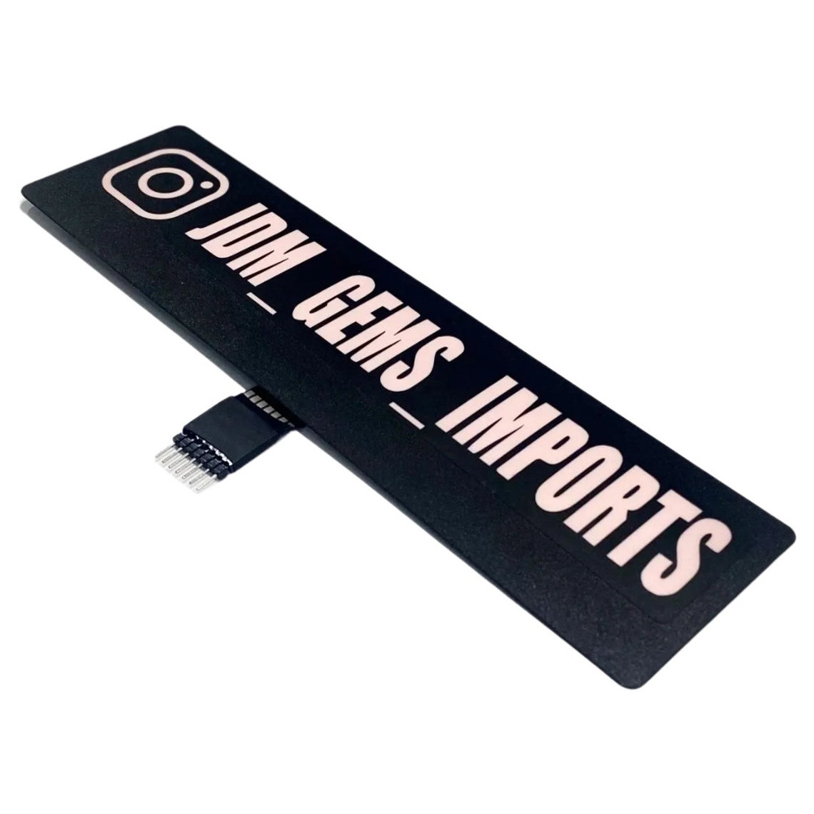 Custom Instagram LED Light up Sticker - Etsy