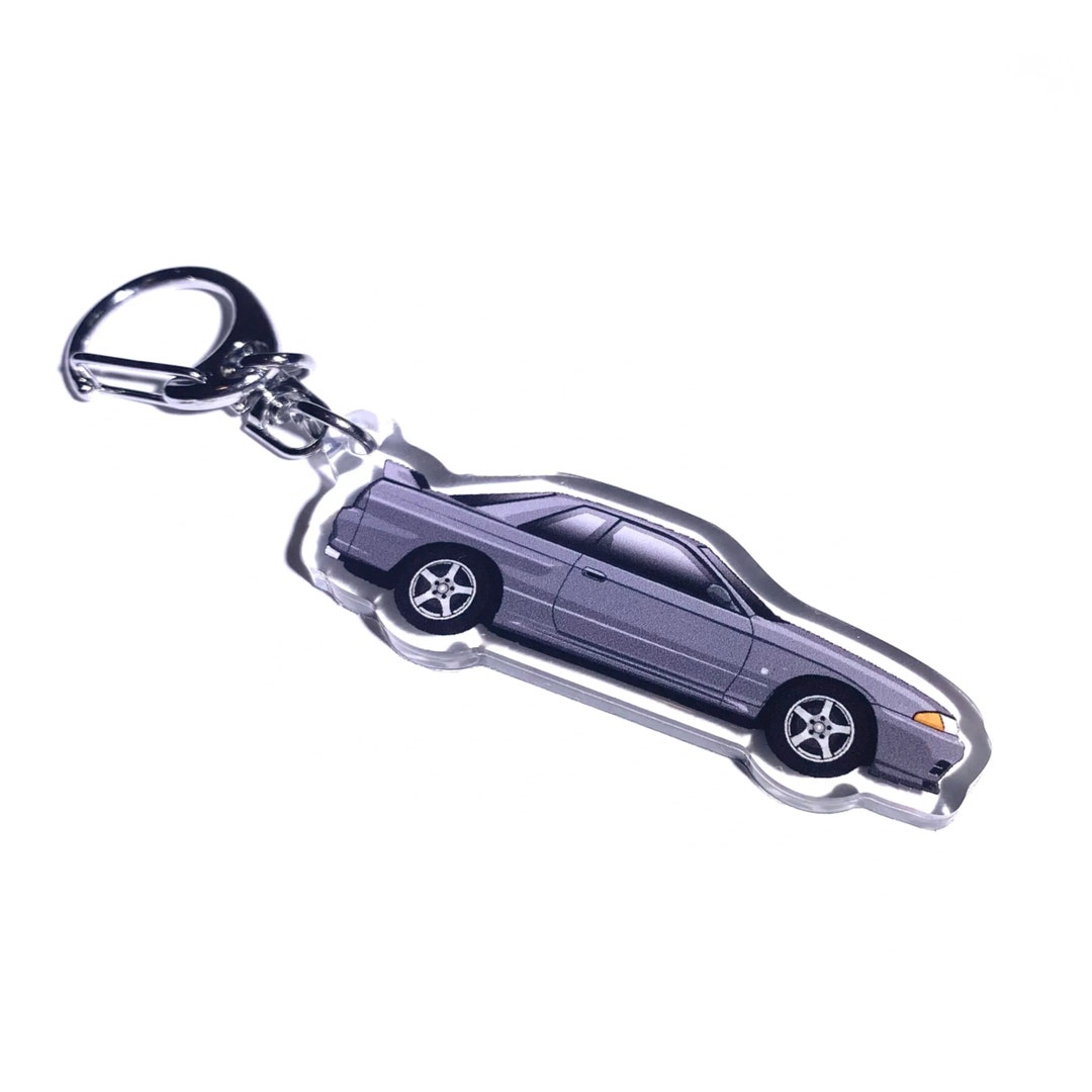 JDM Nissan Skyline Keychain (gunmetal) - Etsy