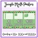 Math Posters: Classroom Posters; Classroom Decor; Counting in 10s, 100s ...