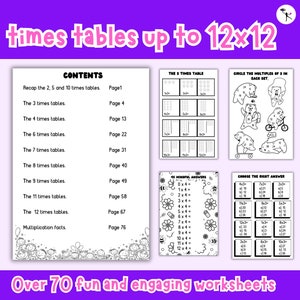 Times Tables Worksheet: Multiplication Worksheets Multiplication Table ...