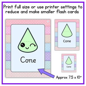 Editable Pastel Rainbow Geometry Posters: Elementary Math Learning for ...