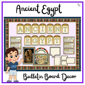 Ancient Egyptian Classroom Printables Display With Hieroglyphics ...