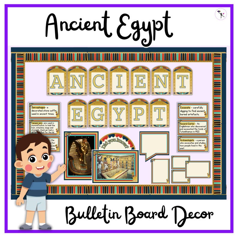 Ancient Egyptian Classroom Printables Display With Hieroglyphics ...