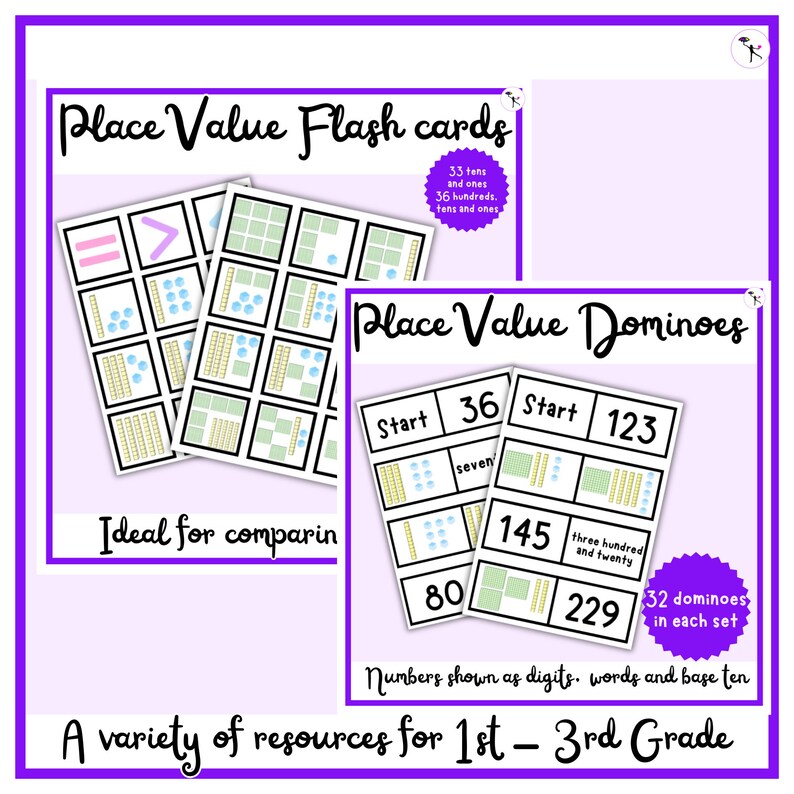 Place Value Bundle Math Printables Math Manipulatives Printable ...