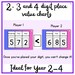 Elementary Place Value Math Game for Comparing Numbers Printable for ...