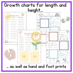Printable Baby Memory Book:a Newborn Keepsake for Parents to Cherish ...