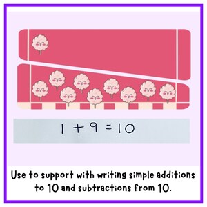 Making 10 Printable Flashcards for Kids: Math Centers Candyland Themed ...