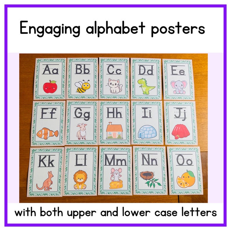 Alphabet Flashcards: Printable Educational Learning Resources for EYFS ...