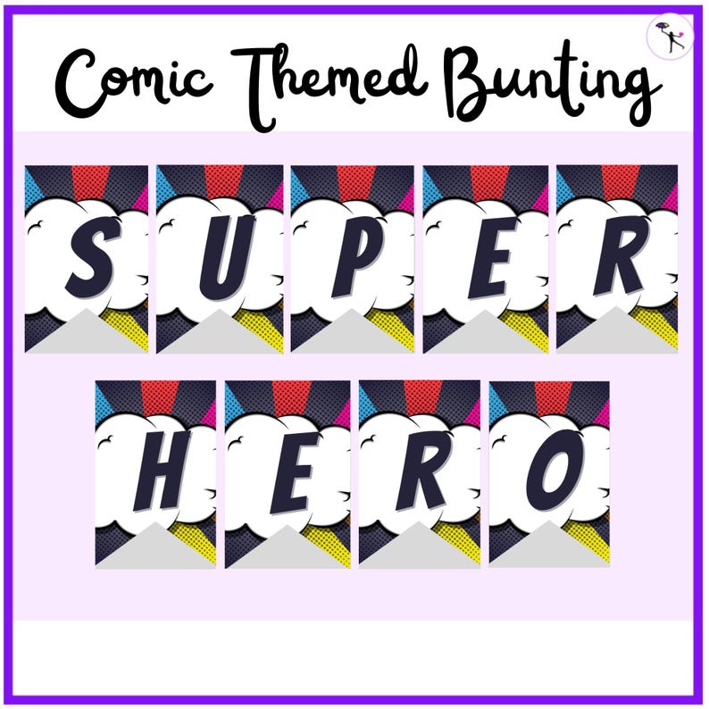 Classroom Decor: Comic; Classroom Banner; Classroom Labels; Classroom ...