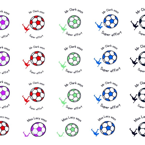 Football Stickers - Etsy UK