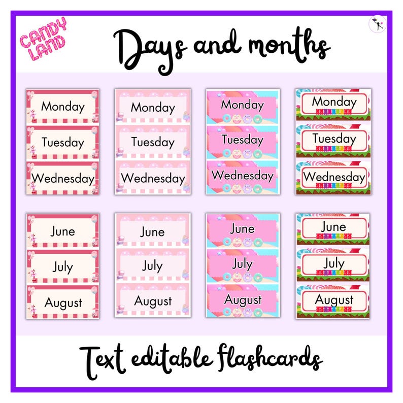Candyland Bulletin Board Kit and Classroom Decor Bundle for Elementary ...