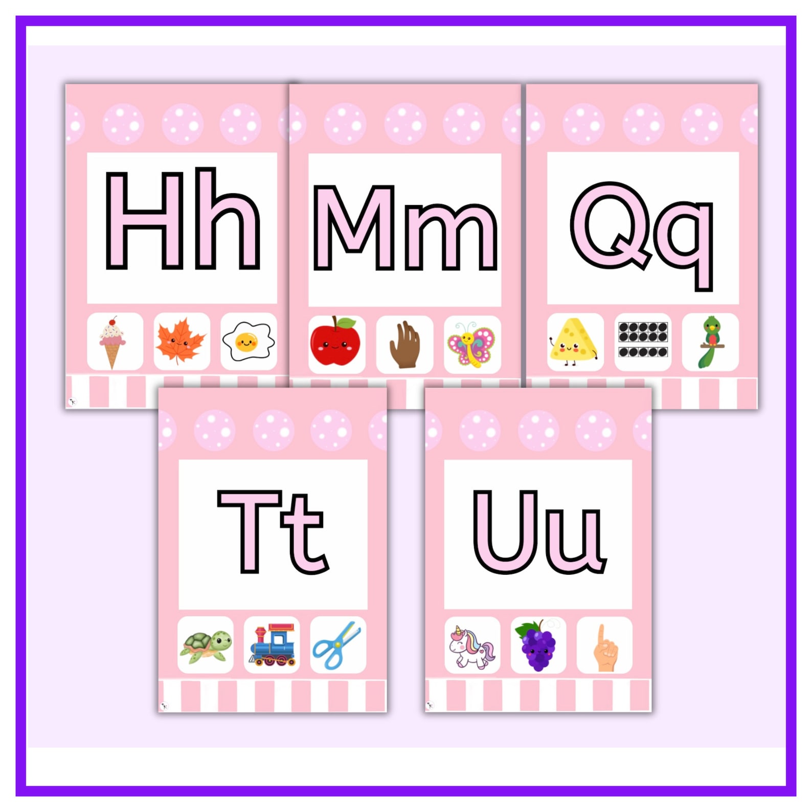 Spanish Alphabet: Printable Flashcards for Kids; Abecedario; Alfabeto ...