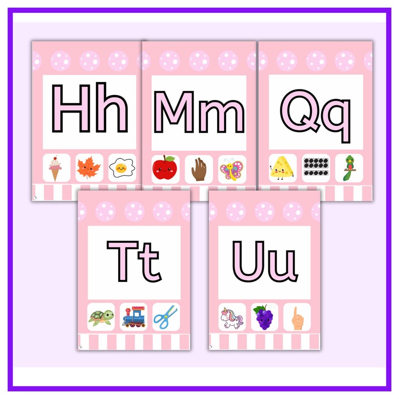 Spanish Alphabet: Printable Flashcards for Kids; Abecedario; Alfabeto ...