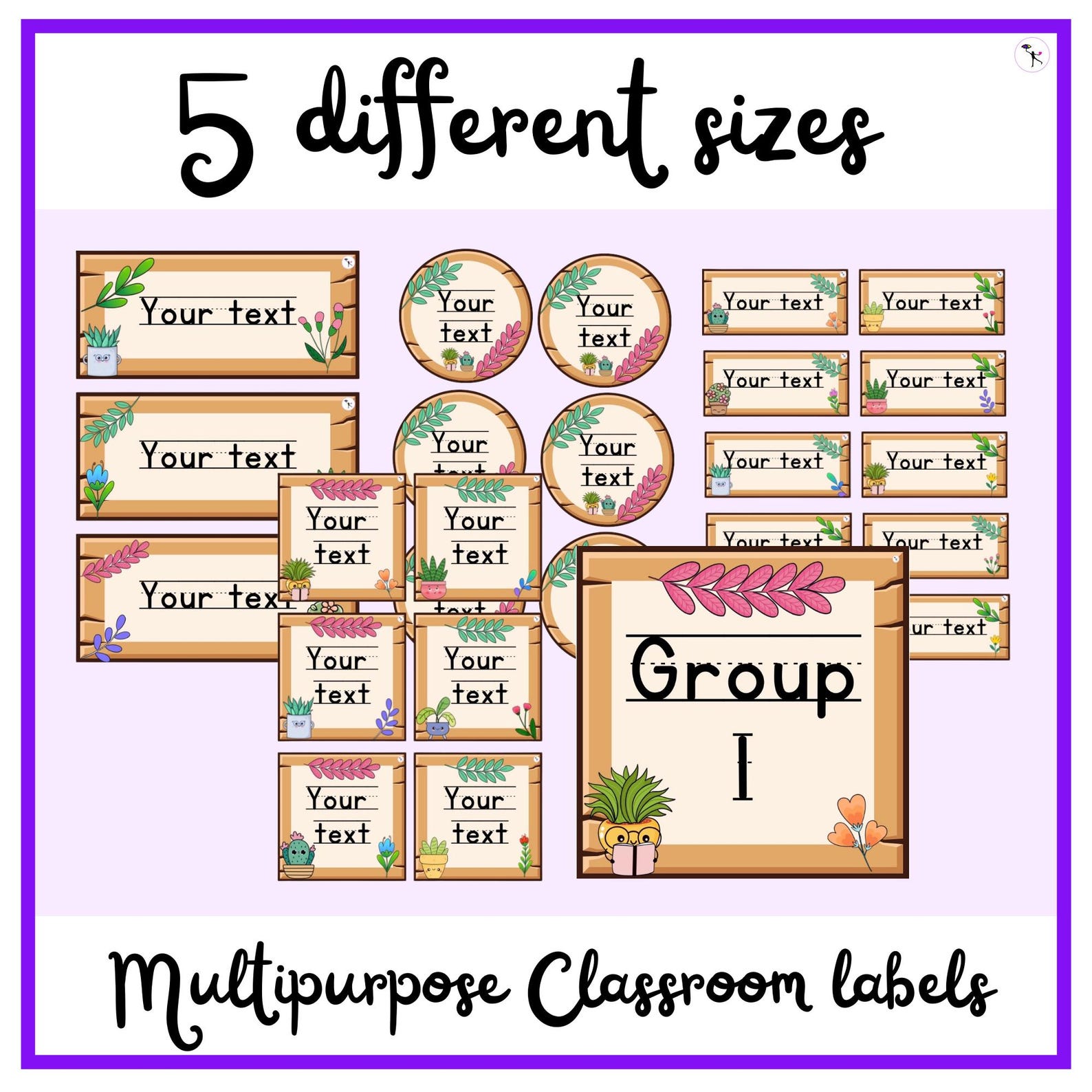 Plant Classroom Decor Editable Labels Classroom Labels Printable Labels ...
