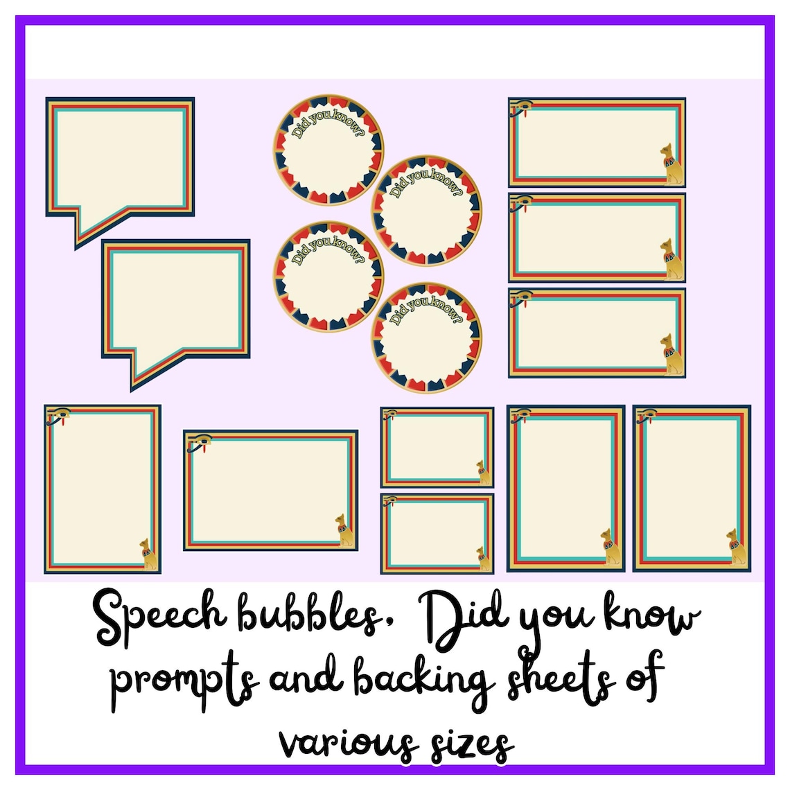 Ancient Egyptian Classroom Printables Display With Hieroglyphics ...