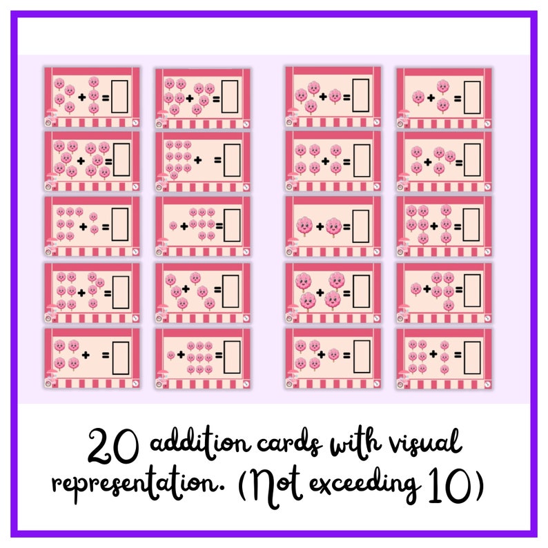 Printable Math Flashcards for Kids: Addition and Subtraction Activity ...