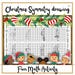 Festive Art Activity for Kids: Symmetry Christmas Coloring Worksheet - Etsy