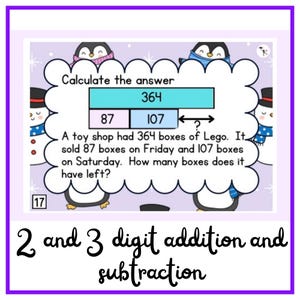 Second Grade Math Word Problem Task Cards for Center Activities - Etsy