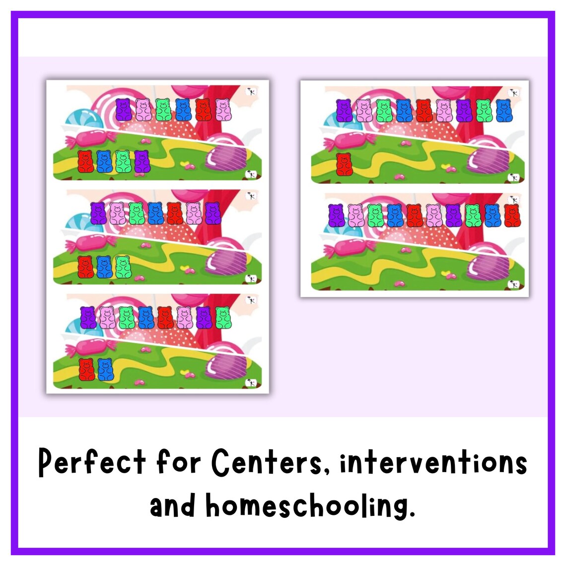 Math Printable Flashcards for Kids: Making Ten Counting Numbers ...