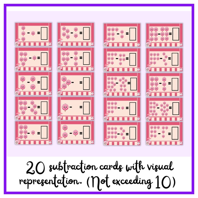 Printable Math Flashcards for Kids: Addition and Subtraction Activity ...