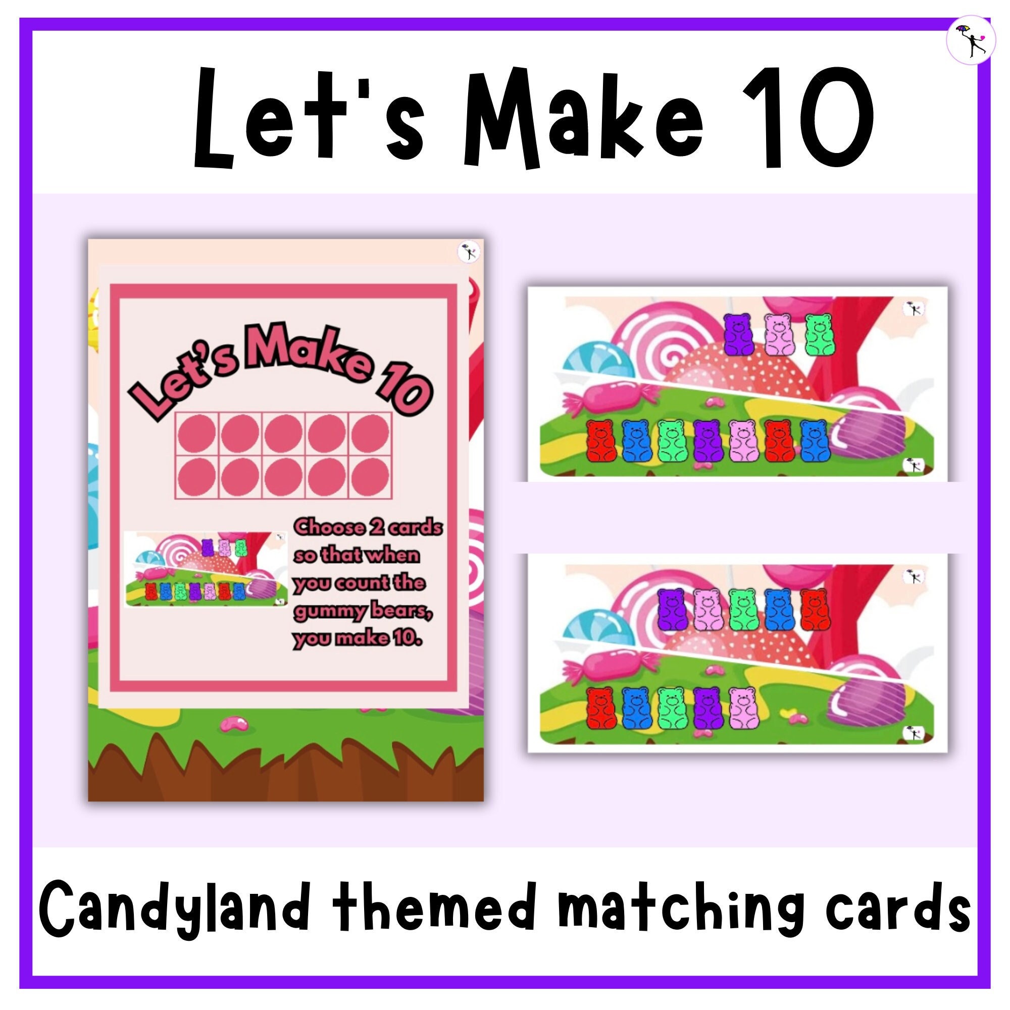 Math Printable Flashcards for Kids: Making Ten Counting Numbers ...