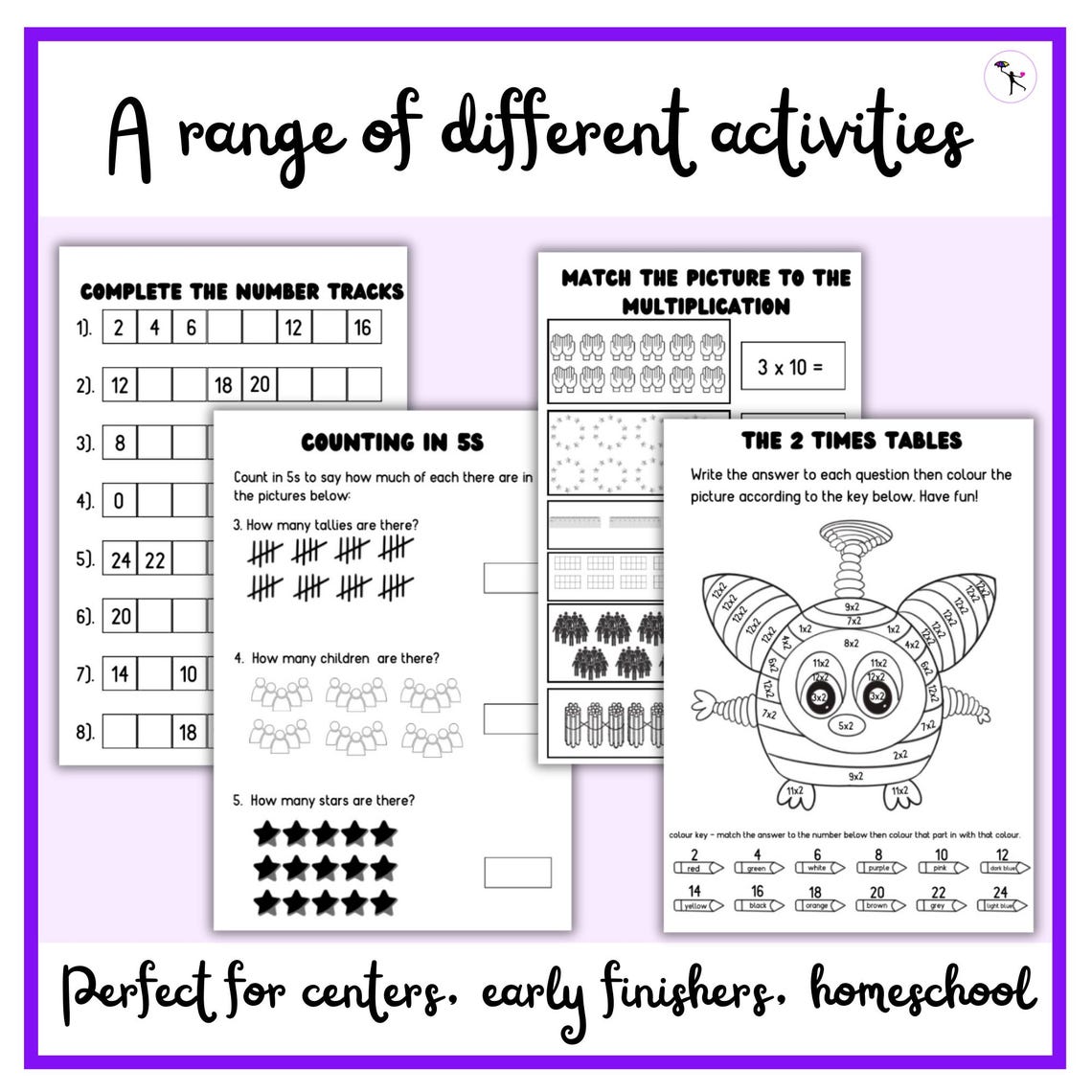 Printable Multiplication Worksheets for Kids - Math Activities and ...