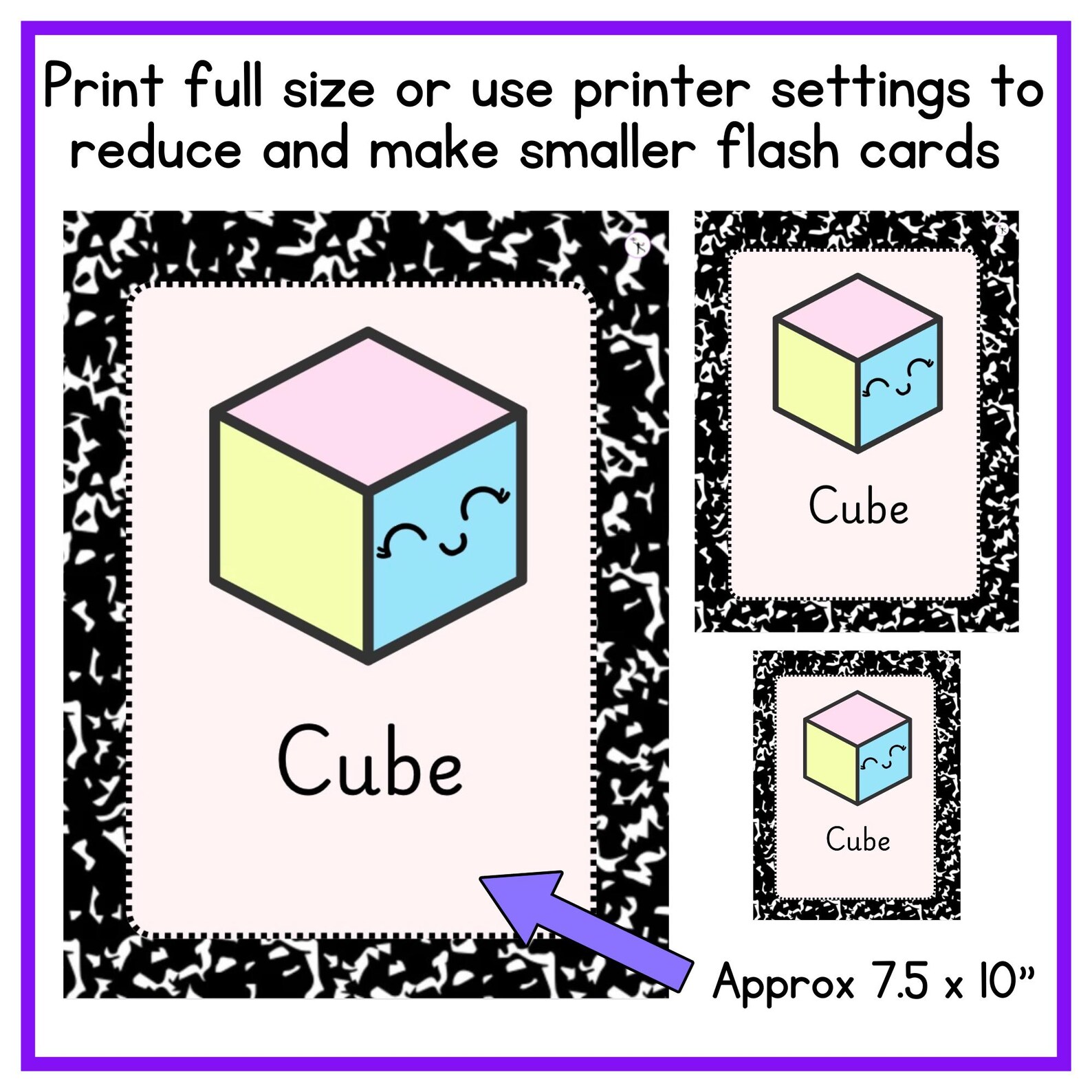 Editable 2D and 3D Shape Posters Elementary Math Learning Resources for ...