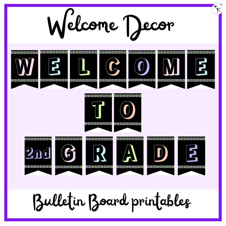 Bulletin Board Letters: Elementary Classroom Classroom Labels Kids ...