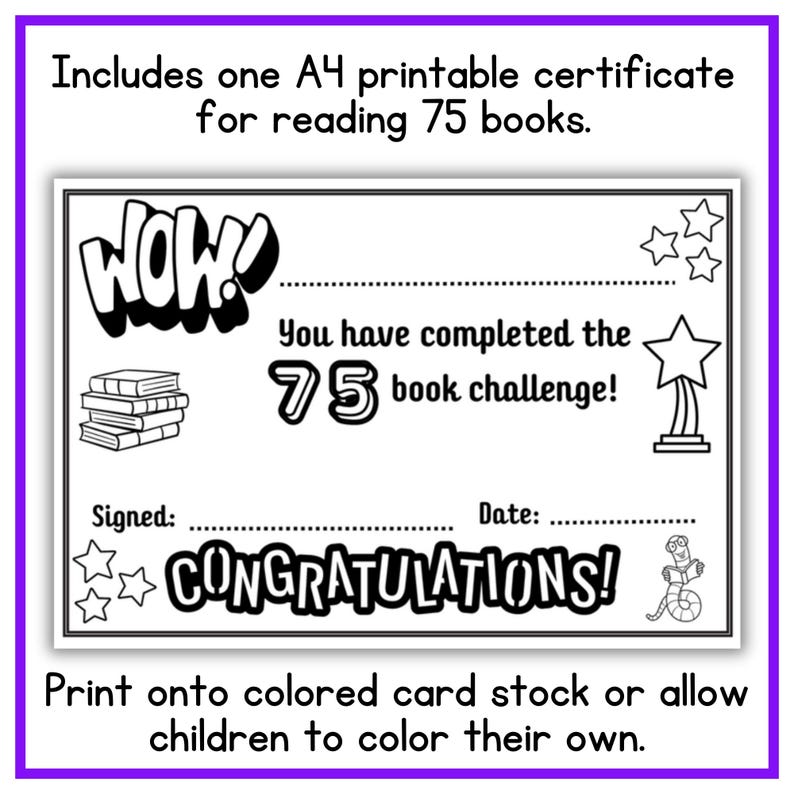 Reading Log Bookmarks: Reading Tracker; Reading Challenge; School ...