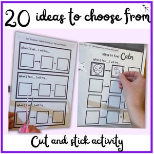 Self Regulation and Calming Strategies for Kids: Printable Resources ...