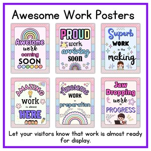 Rainbow Pastel Classroom Decor Bundle: Printable Canva Templates for ...