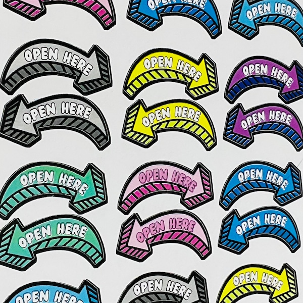 Arrow Stickers - Etsy