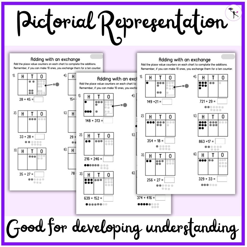 Printable Addition Worksheets With Exchange for Homeschool and ...