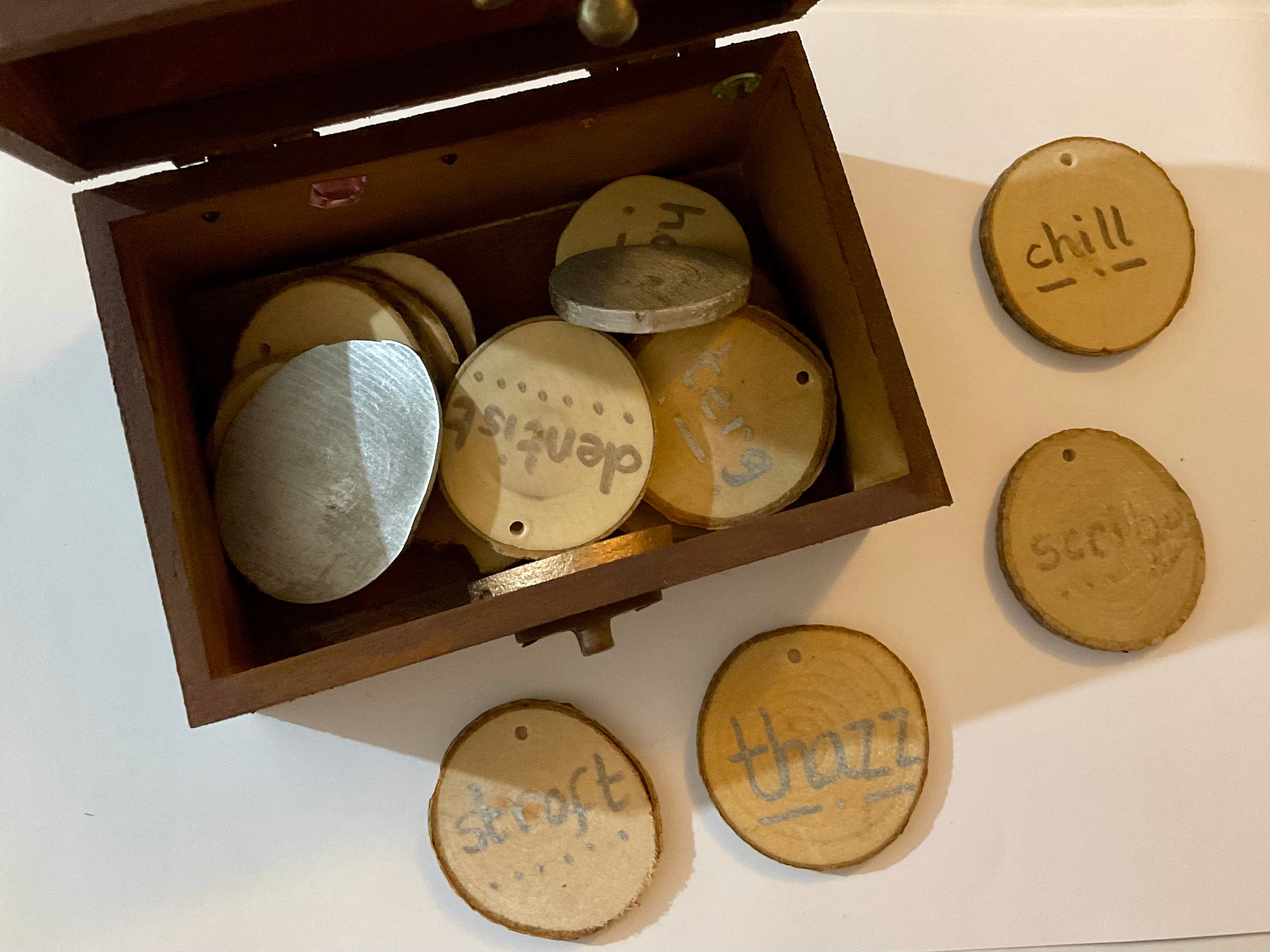 Phonics Wooden Treasure Chest | Etsy