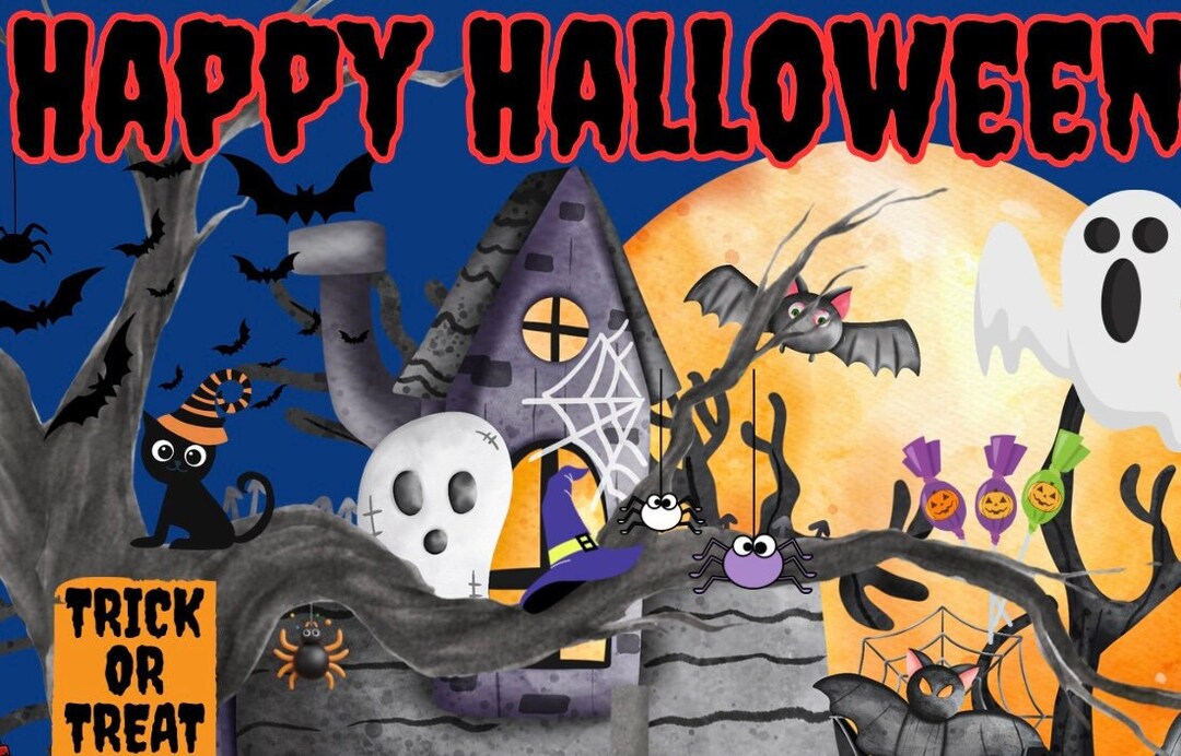 I Spy Halloween Printable Game for Kids Hidden Pictures, Search and ...