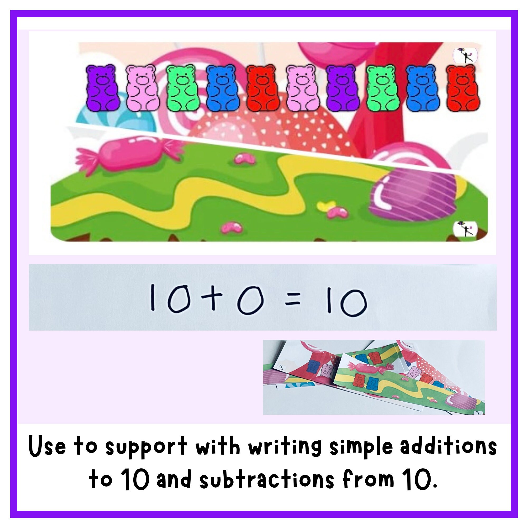 Math Printable Flashcards for Kids: Making Ten Counting Numbers ...