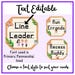 Plant Themed Classroom Jobs Display Printable for Elementary and ...